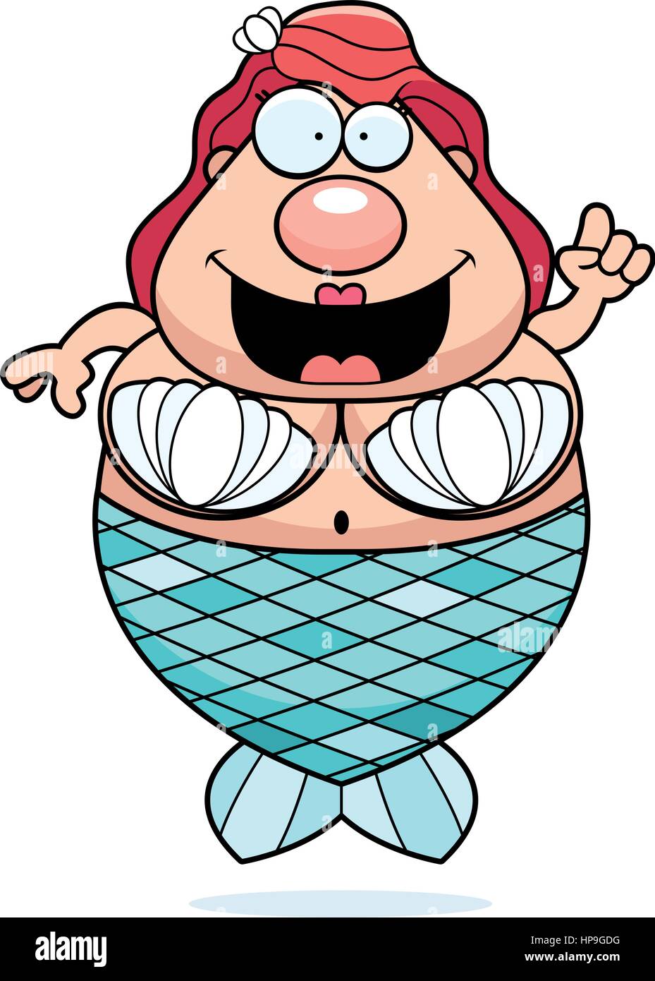 Cartoon mermaid hi-res stock photography and images - Alamy