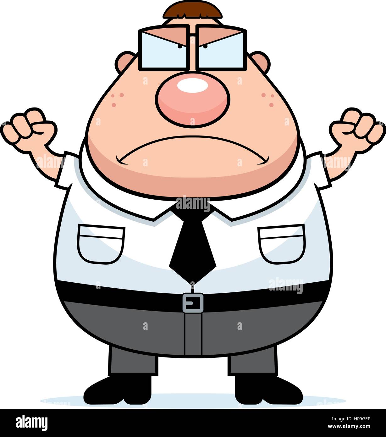 A cartoon nerd with an angry expression Stock Vector Image & Art - Alamy