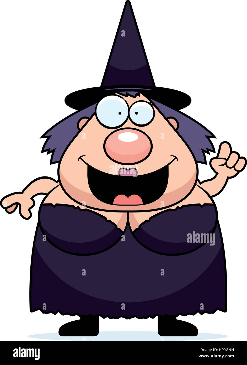 Fat witch Stock Vector Images - Alamy