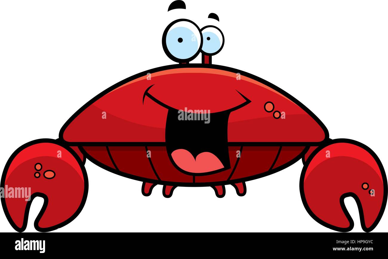 Red crab Stock Vector Images - Alamy