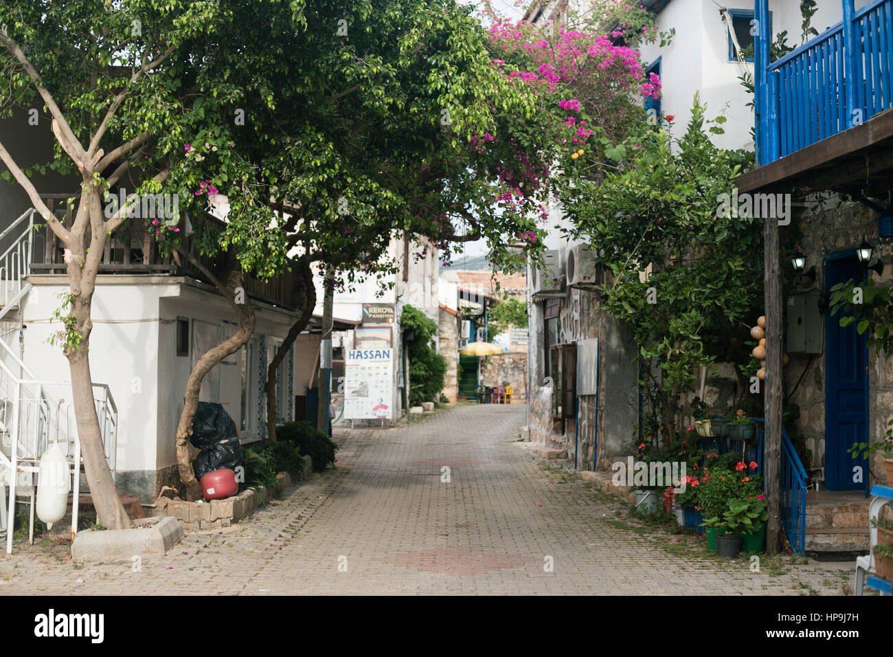 Narrow streets turkish village hi-res stock photography and images - Alamy