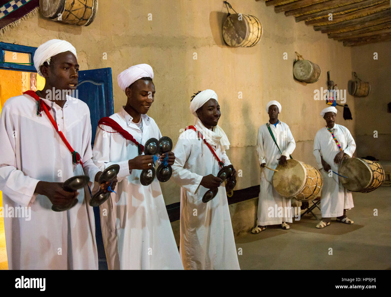 Gnaoua musician playing castanets hi-res stock photography and images ...