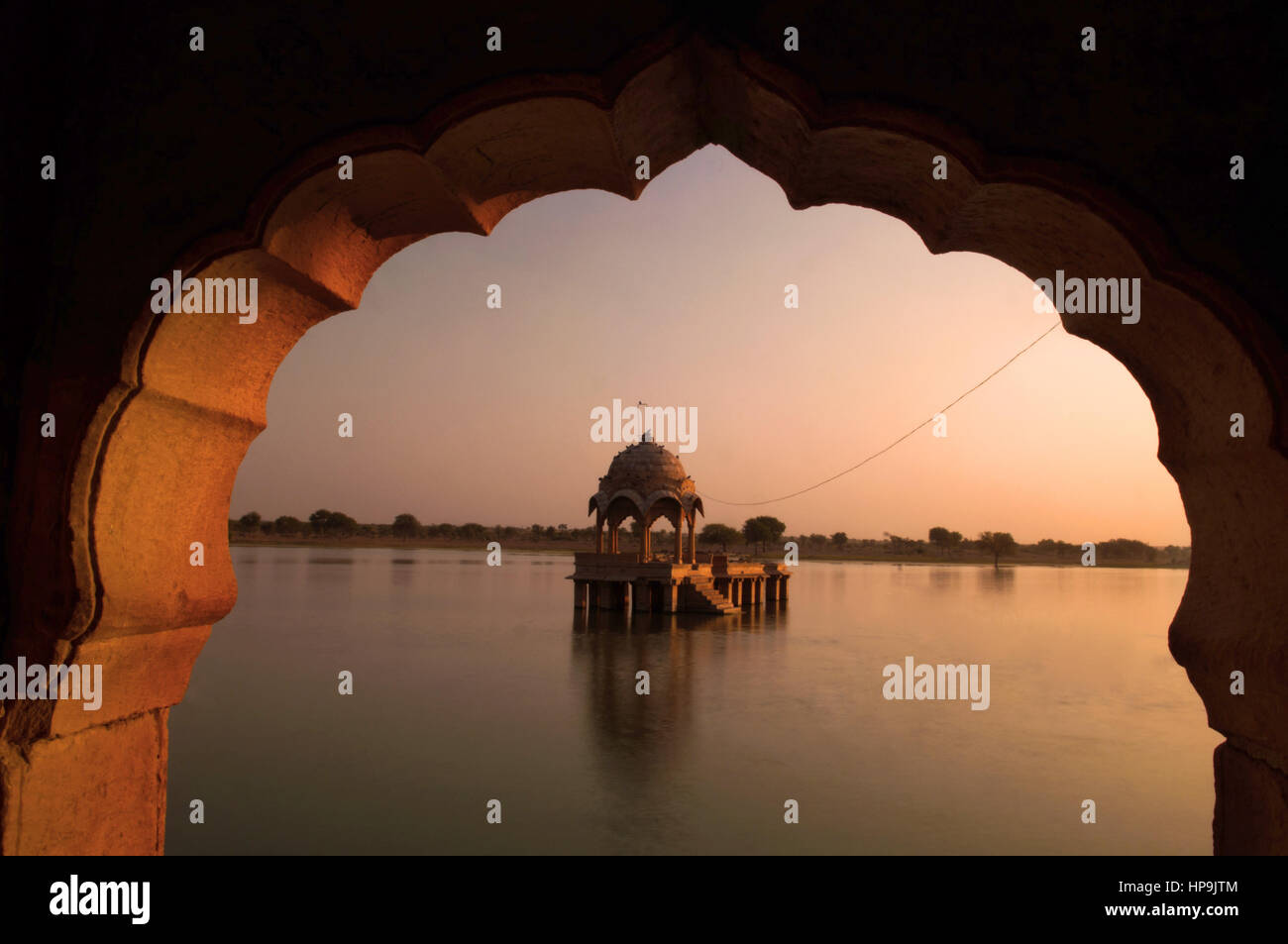 gadi sagar temple of Rajasthan, india Stock Photo - Alamy