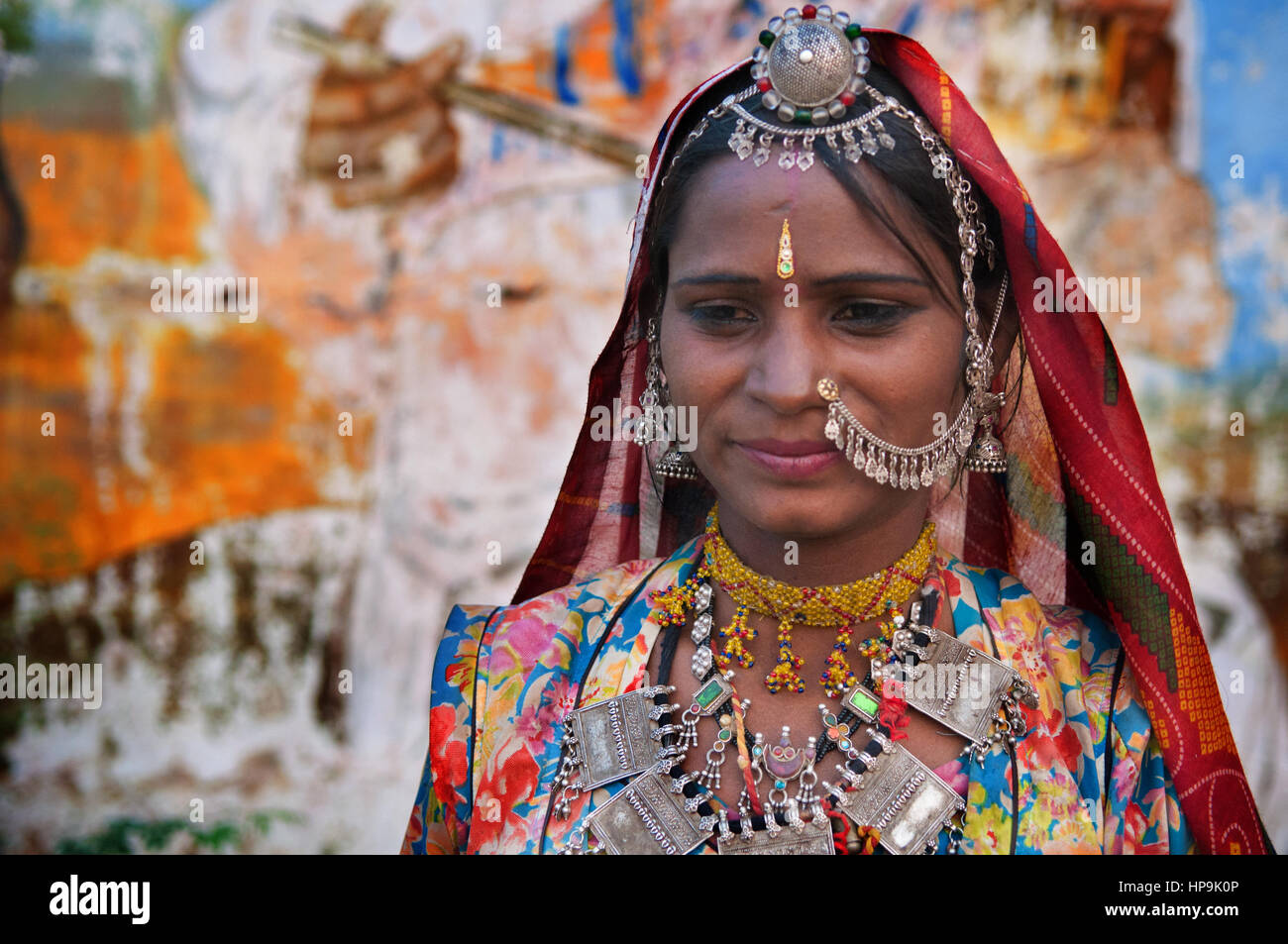 Indian rajasthani bride hi-res stock photography and images - Alamy