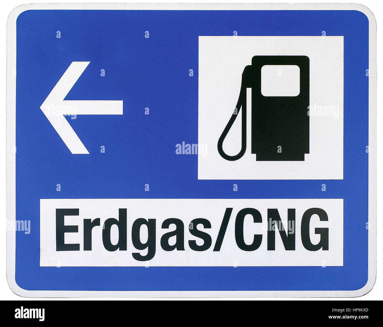 Gas Station Road Signs