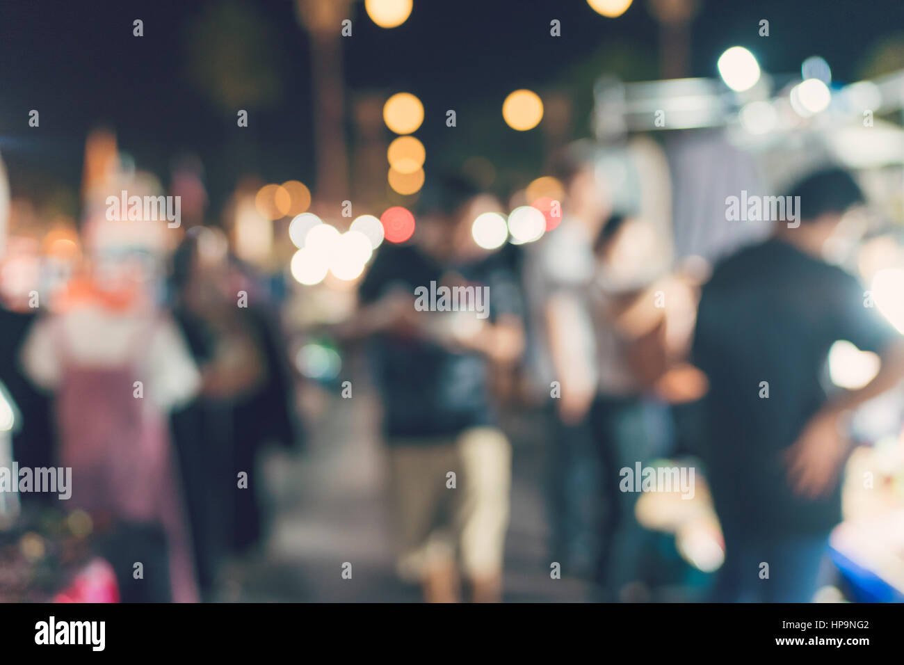 Party night event bokeh hi-res stock photography and images - Alamy