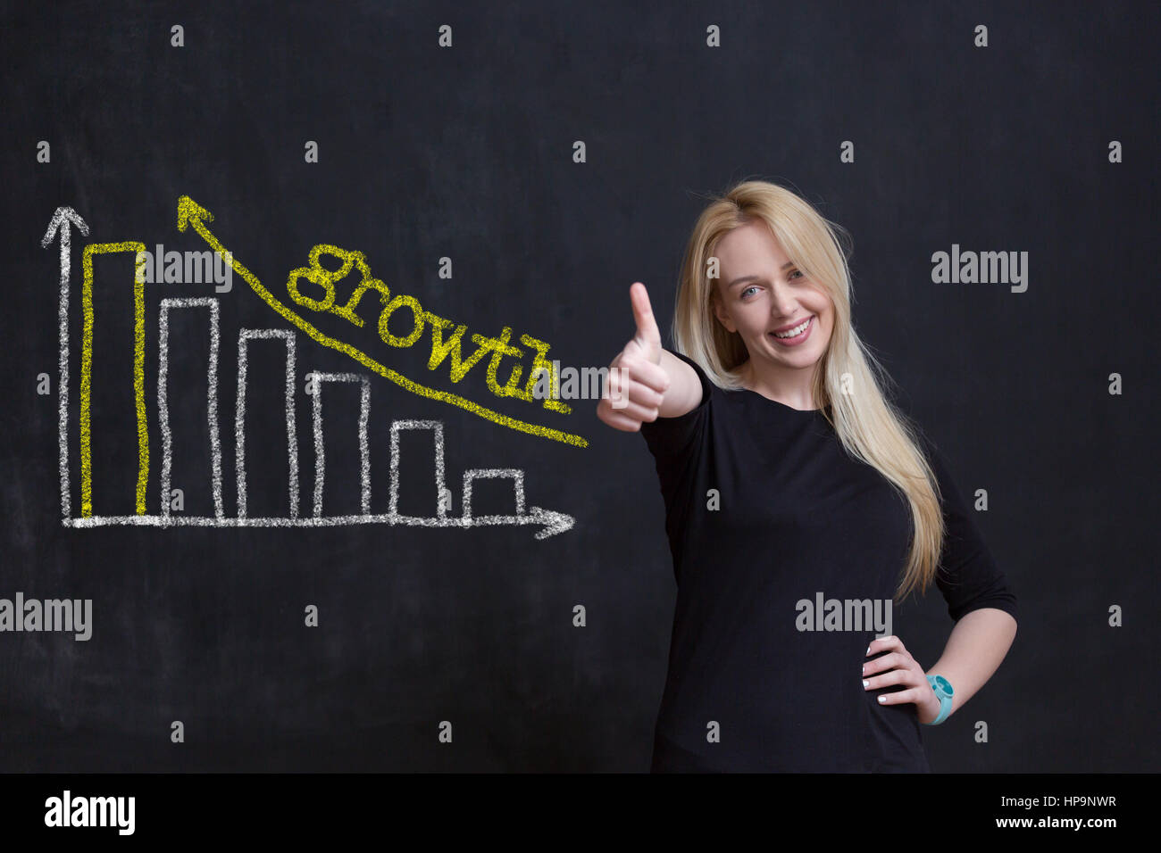 Building business. Concept image of developing growth strategy ...