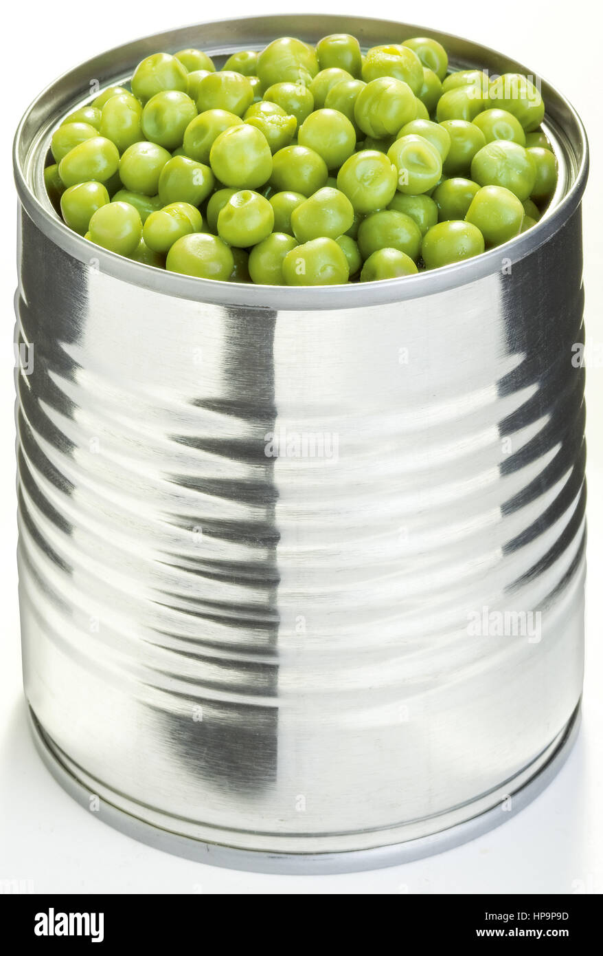 Erbsen in der Dose Stock Photo - Alamy