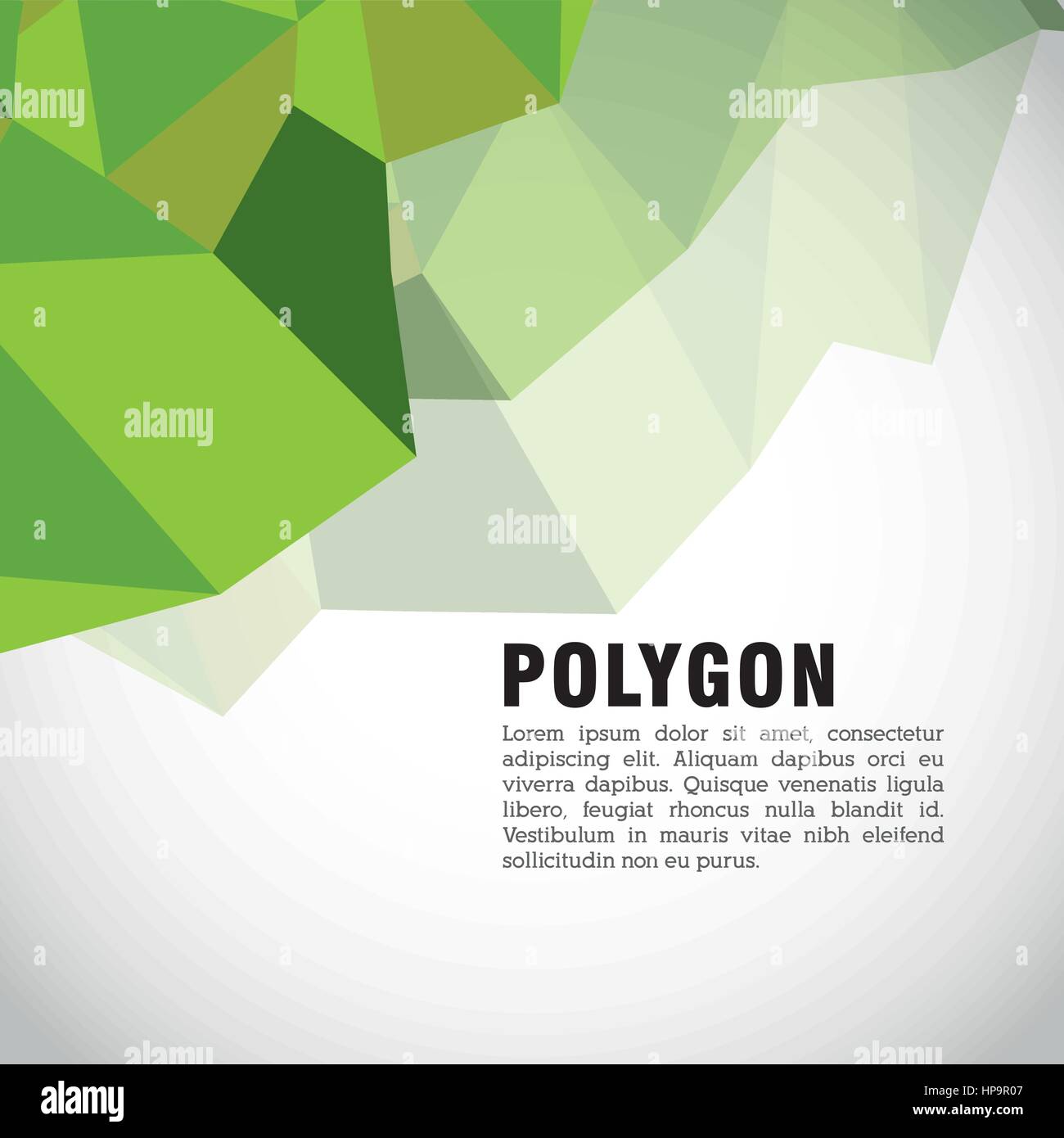Polygonal concept with icon design, vector illustration 10 eps graphic ...