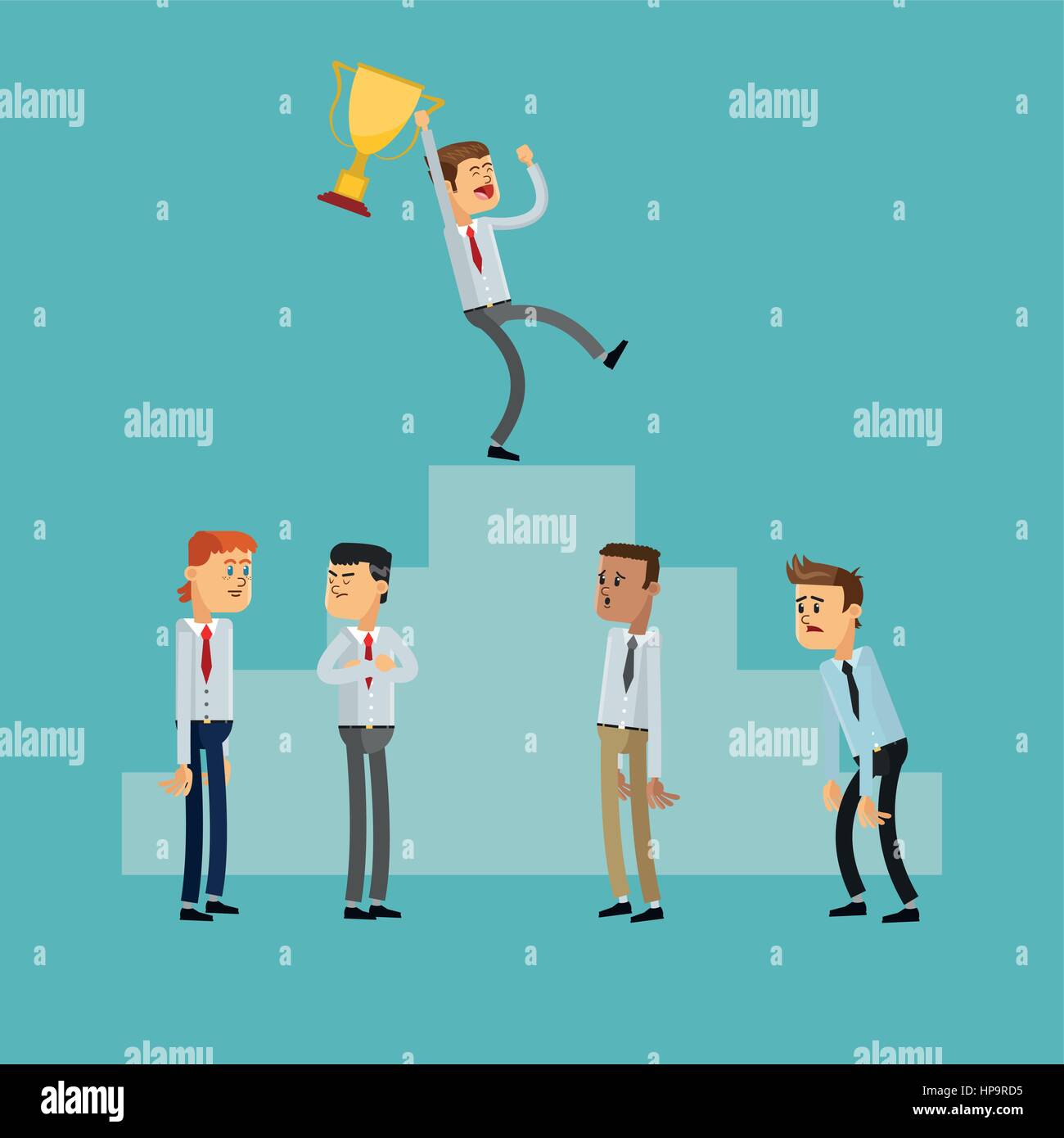 Winner design. Success icon. Colorful illustration Stock Vector Image ...