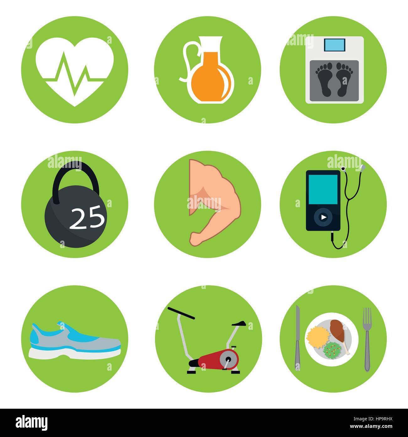 Healthy lifestyle design. bodycare icon. Colorful illustration Stock ...