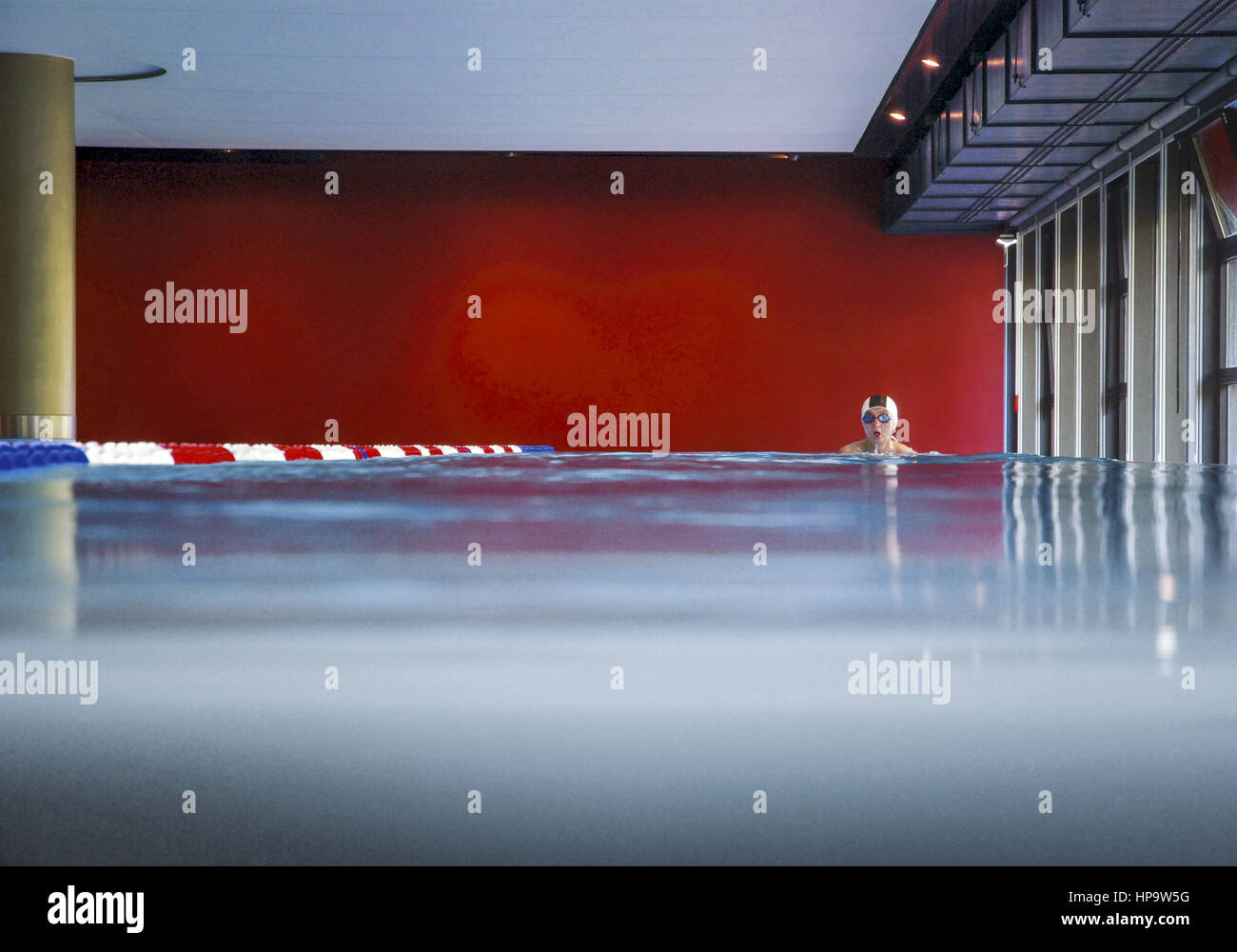 Germany swimming pool exercise hi-res stock photography and images - Alamy
