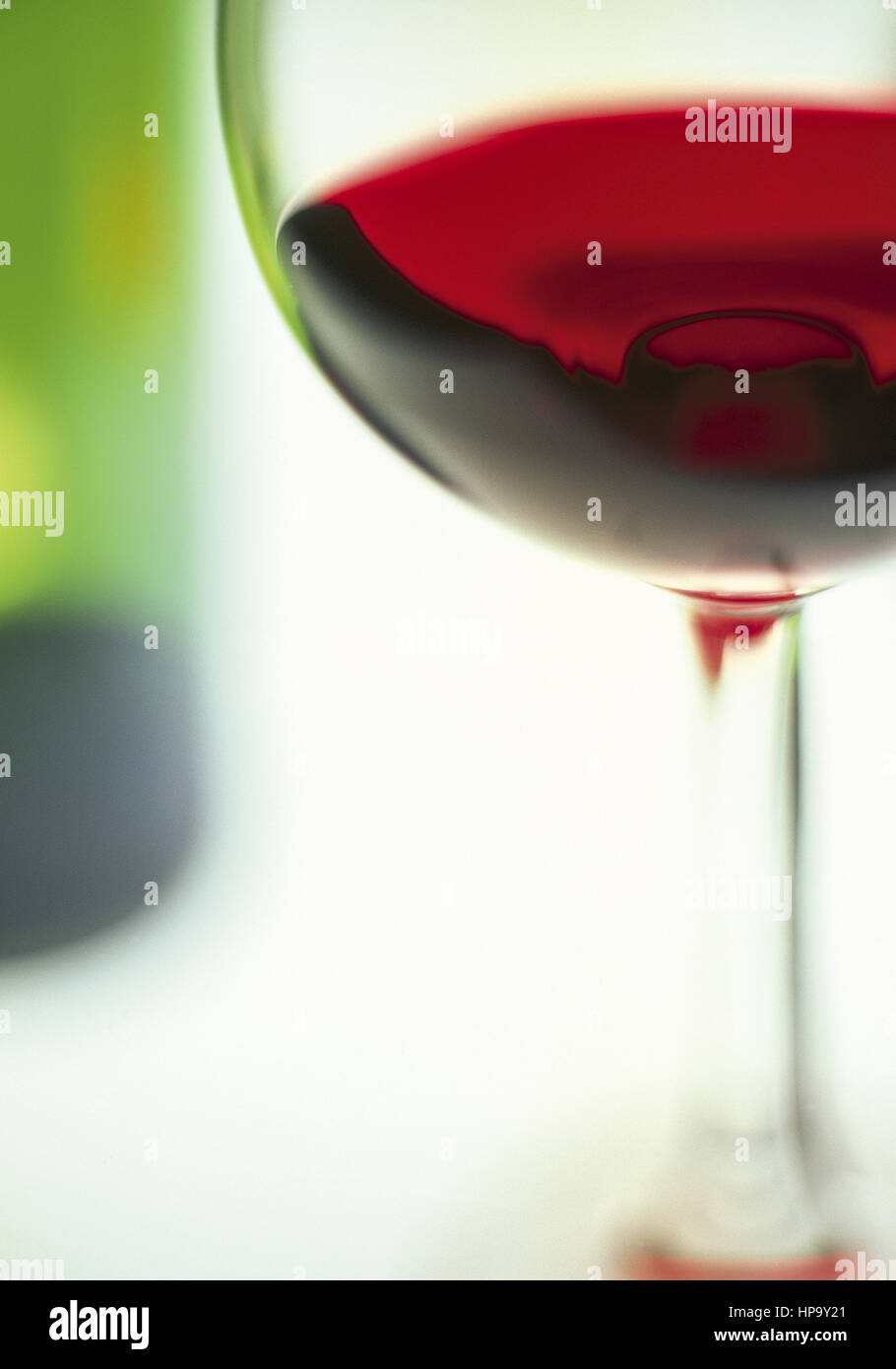 Glas Rotwein, Detail Stock Photo - Alamy