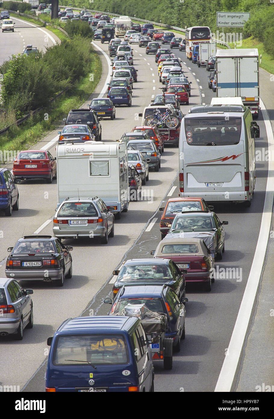 Autobahnstau hi-res stock photography and images - Alamy
