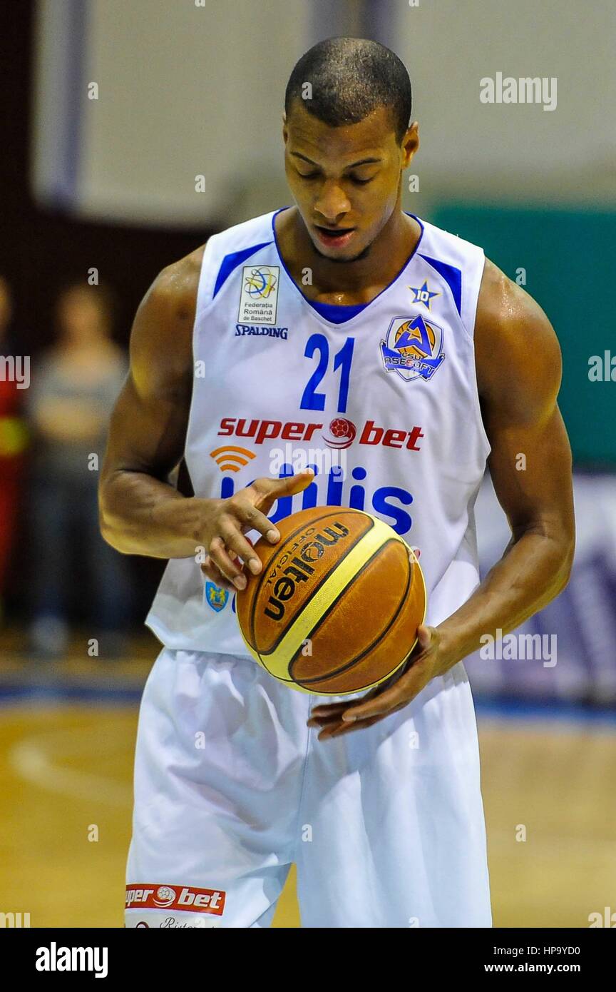 March 5, 2015: Jermaine Jonte Flowers #21 of Asesoft Ploiesti during ...
