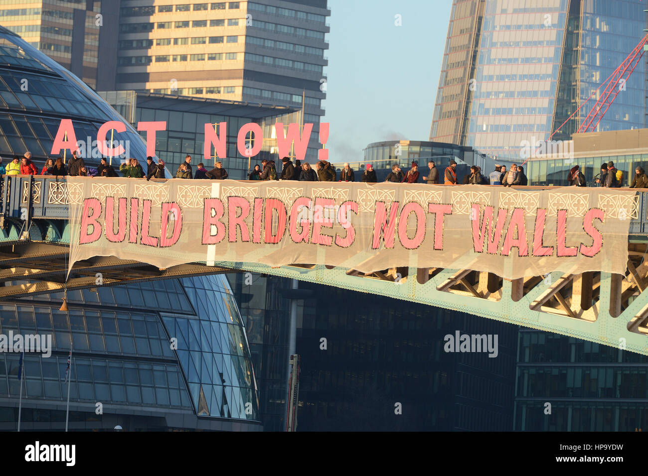 On the day of US President-Elect Donald Trump’s inauguration campaign ...