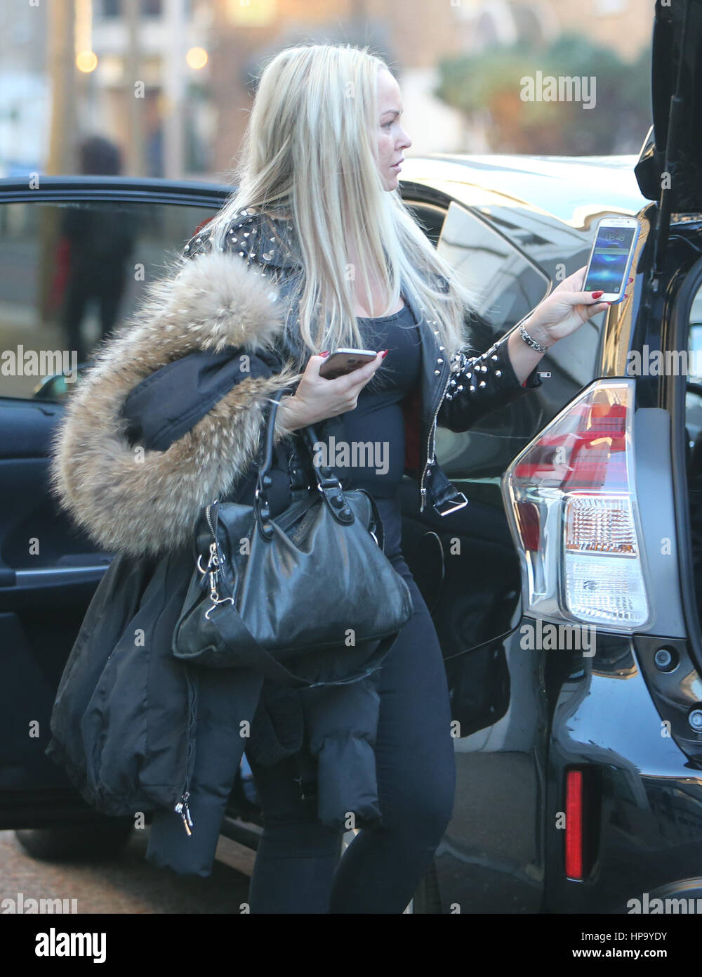 Jennifer ellison husband rob tickle hi-res stock photography and images ...