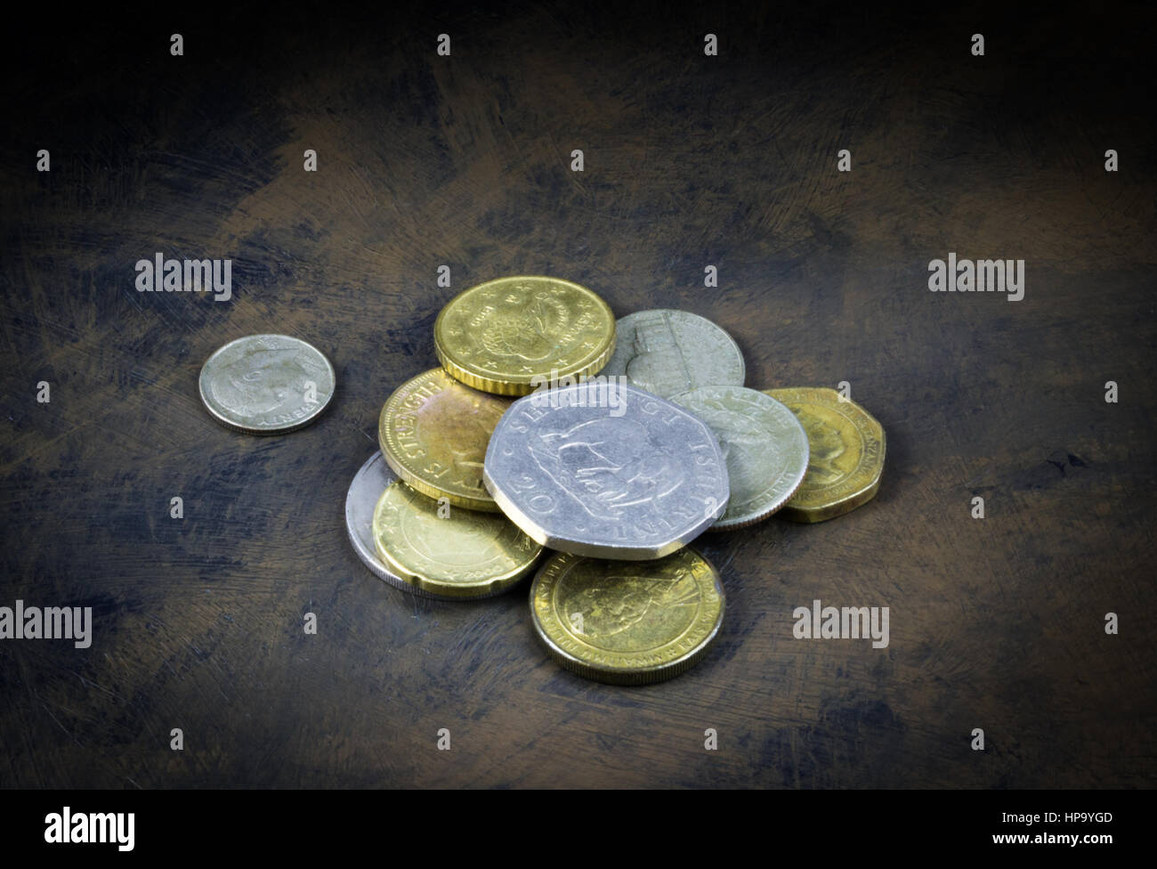 Weathered coins hi-res stock photography and images - Alamy