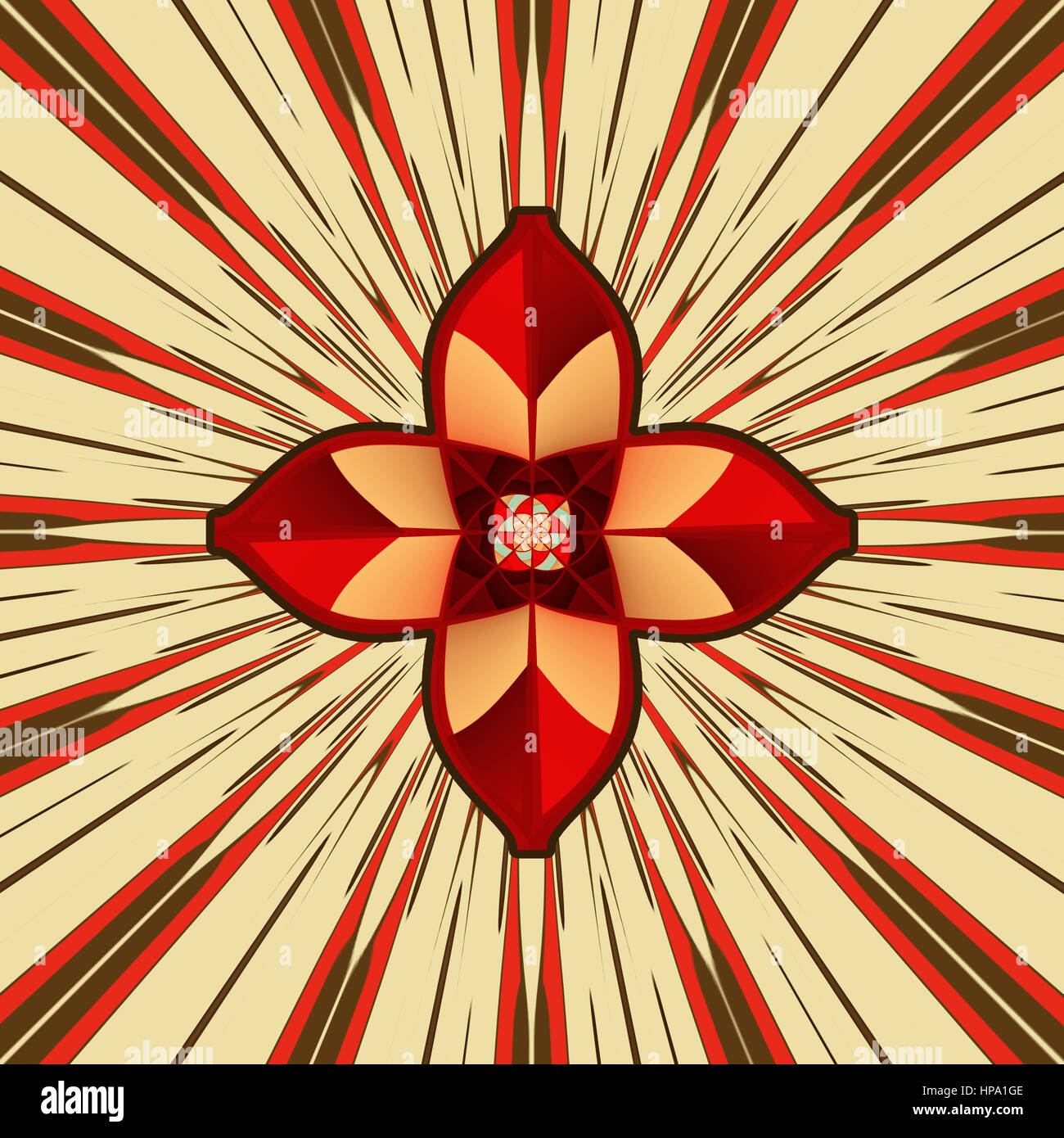 Abstract symbolic digital art Stock Photo - Alamy