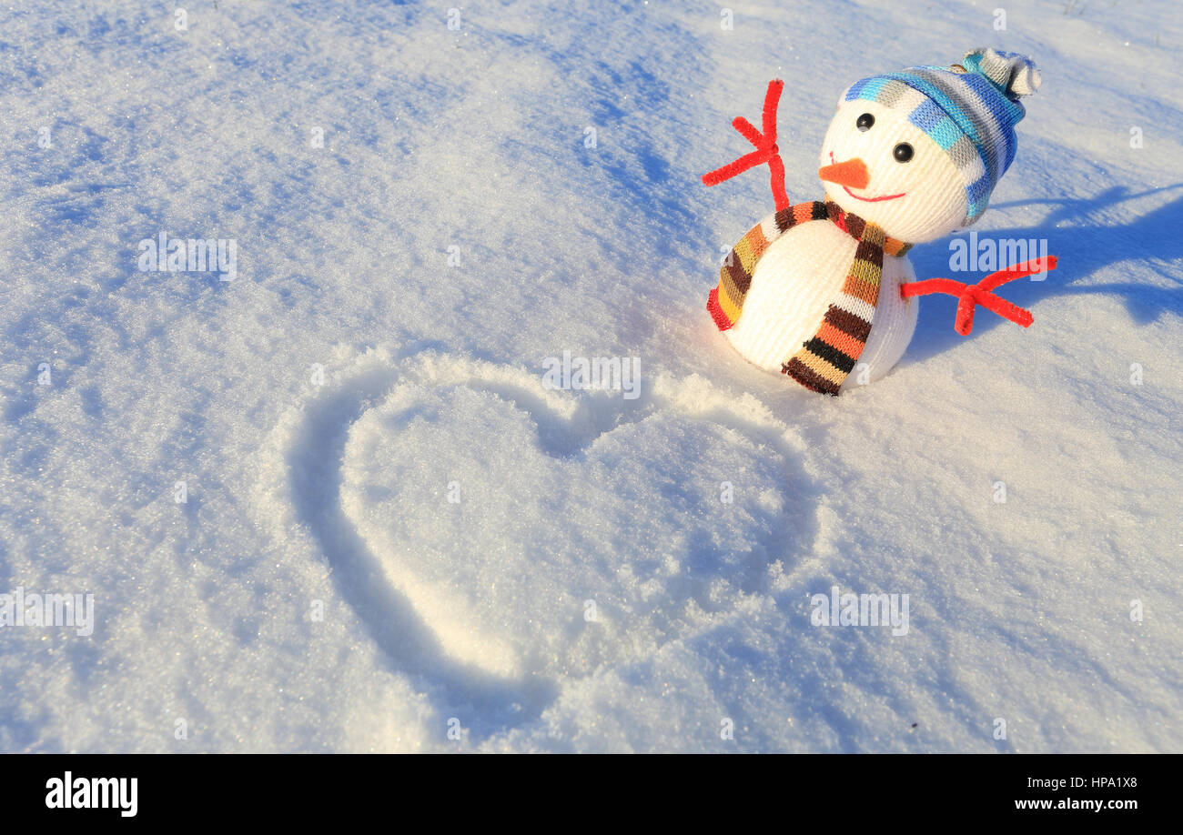 Snowman drawing hi-res stock photography and images - Alamy