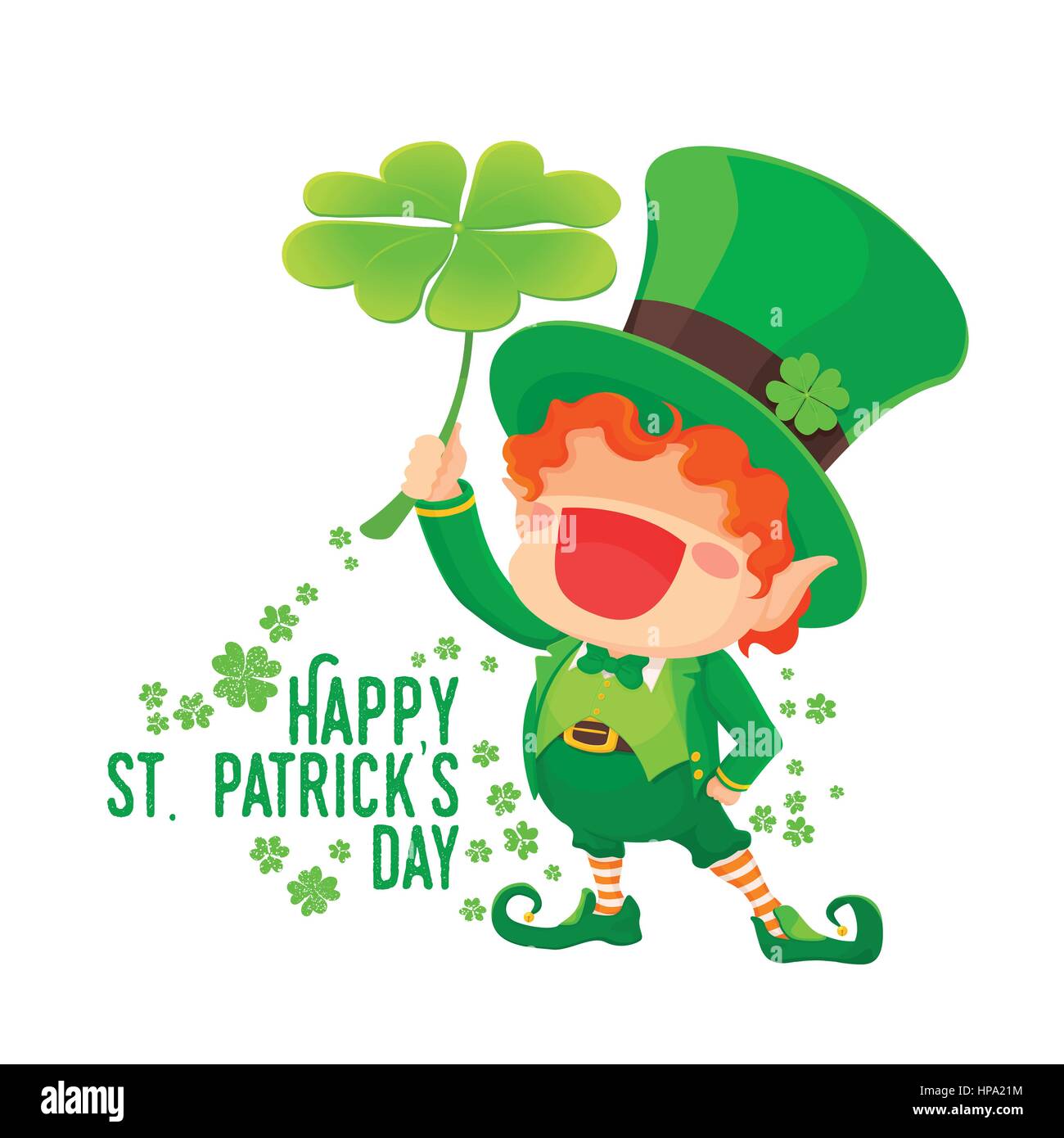 Clover Leaf Vector Vectors High Resolution Stock Photography and Images ...