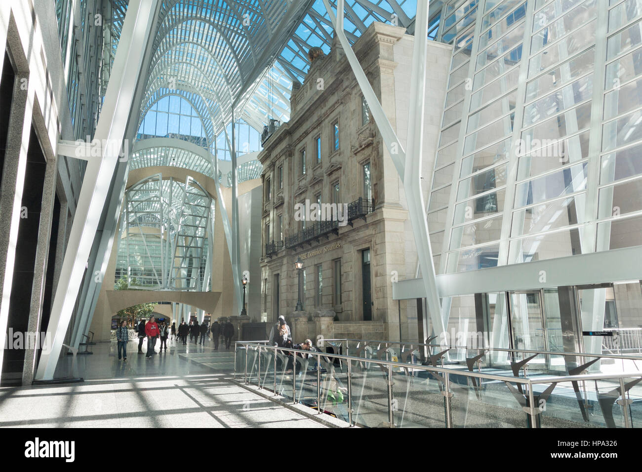 RBC Securities building inside the Allen Lambert Galleria at Brookfield ...