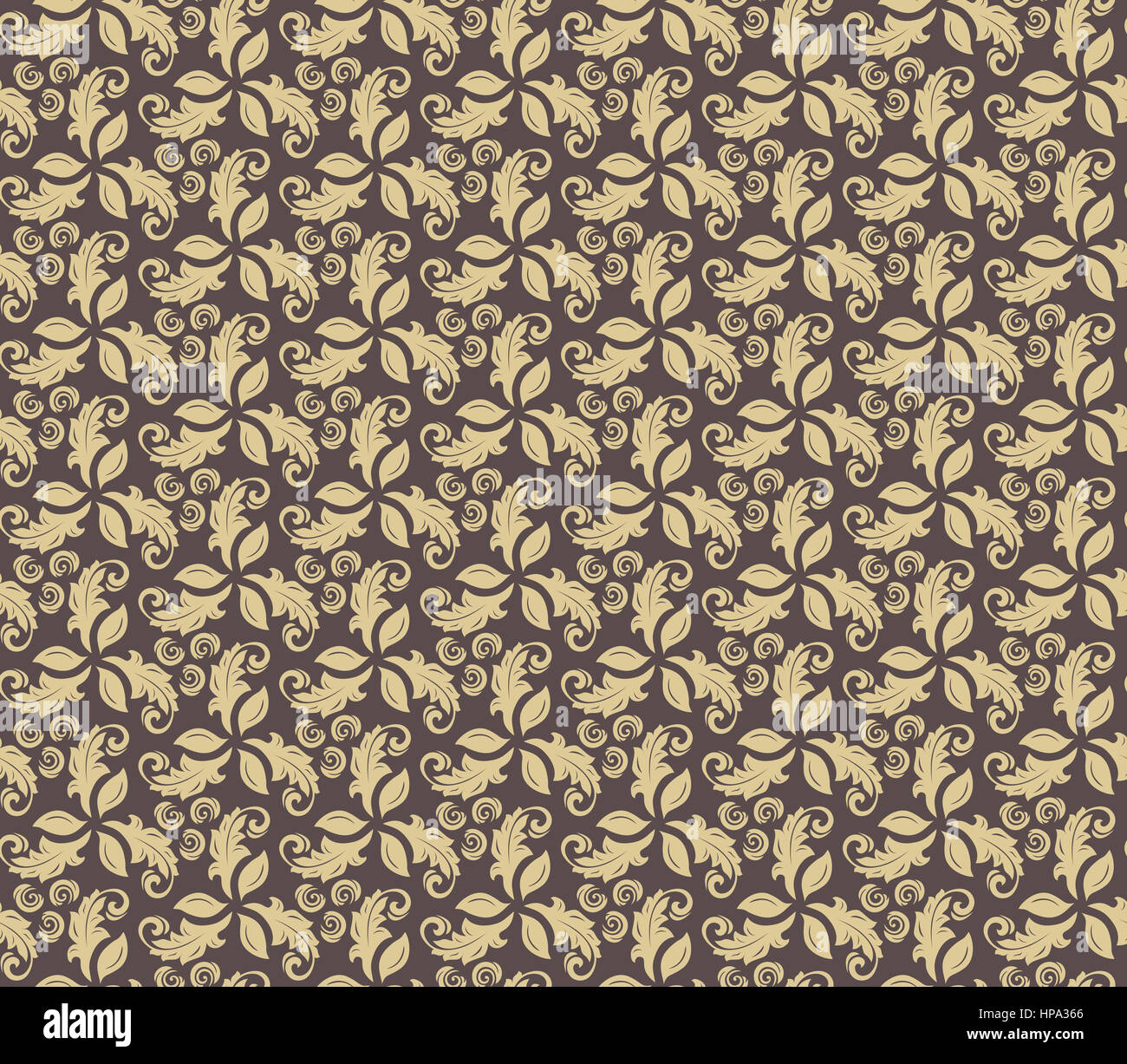Floral Fine Seamless Pattern Stock Photo - Alamy