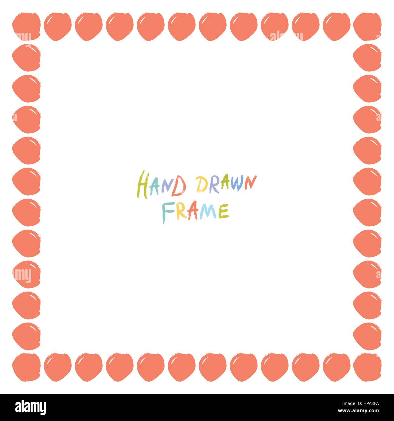 Colorful abstract frame Stock Vector Image & Art - Alamy