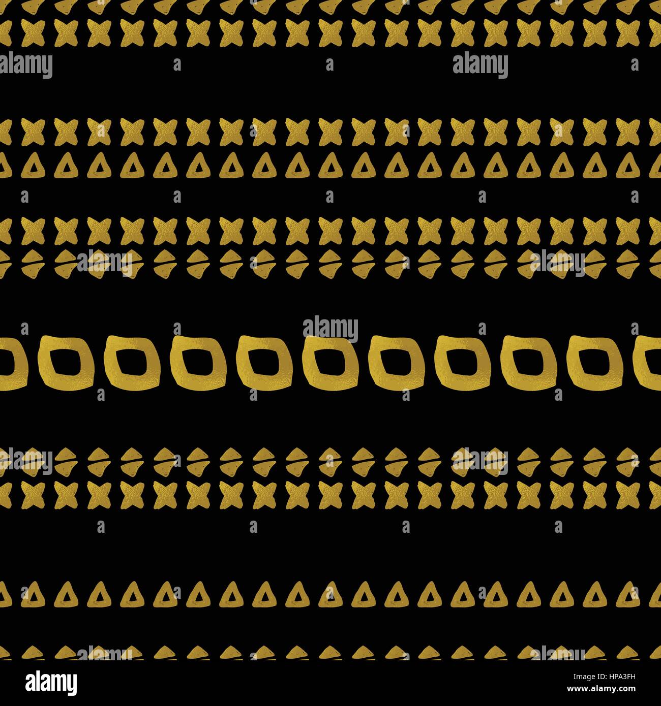 Geometric black and gold seamless pattern Stock Vector Image & Art - Alamy