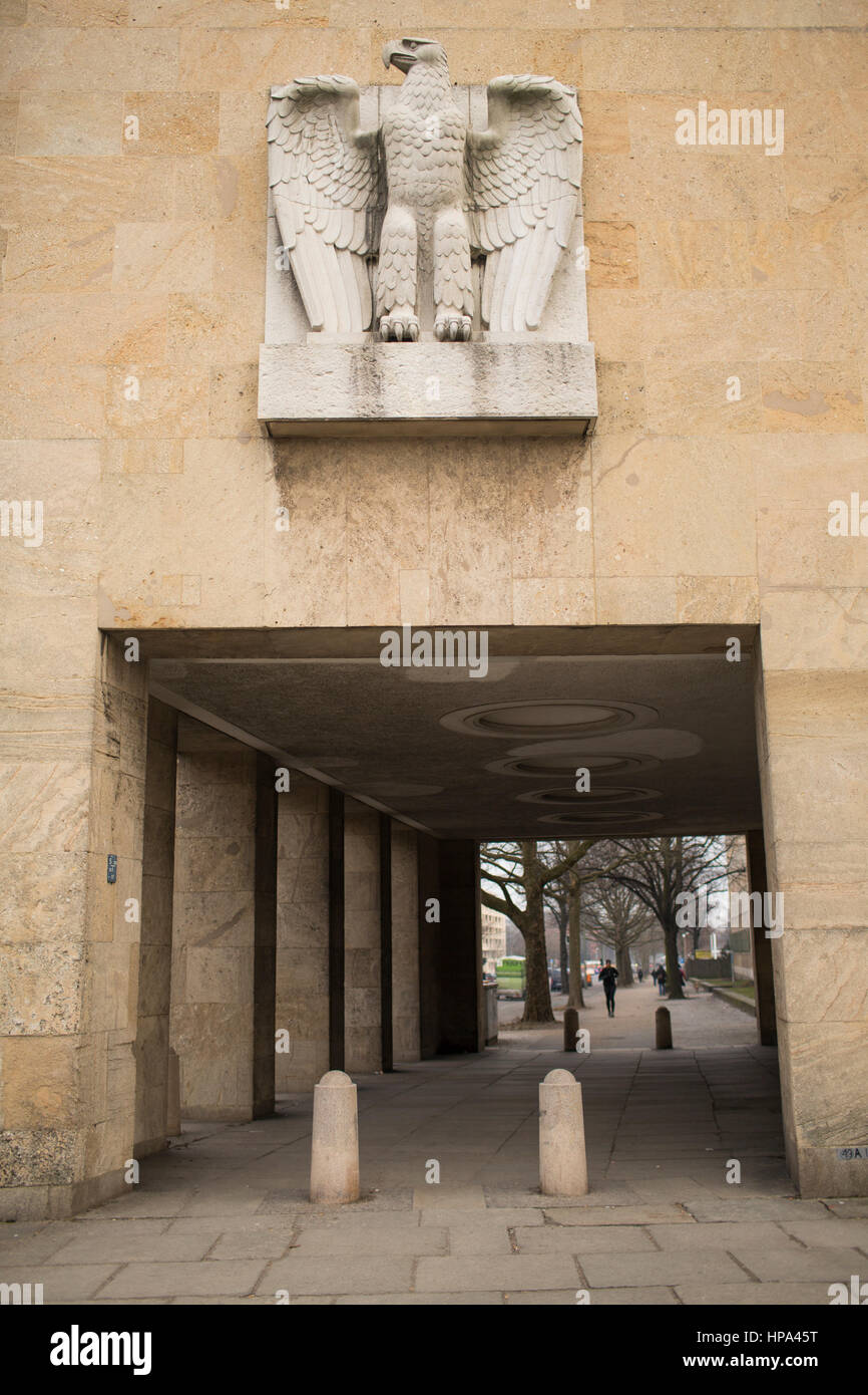 Nazi eagle at tempelhof Airport Stock Photo - Alamy