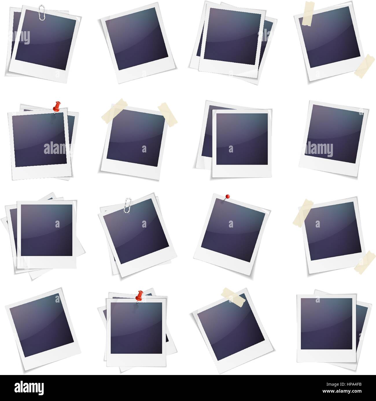 Old stained photo paper Stock Vector Images - Alamy