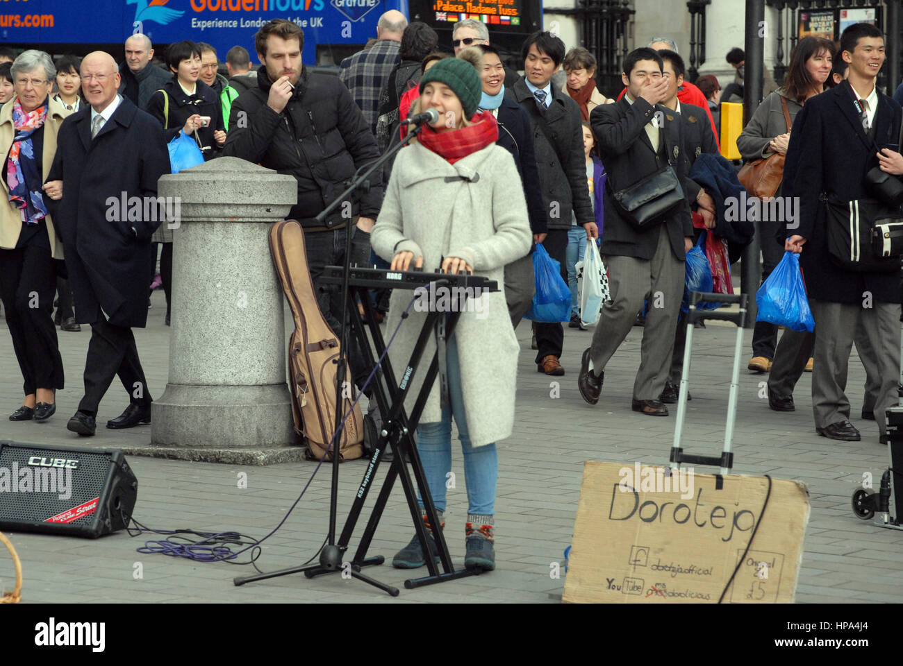 London, UK, 16/02/2017, Doroteja,18 year old singer songwriter from ...
