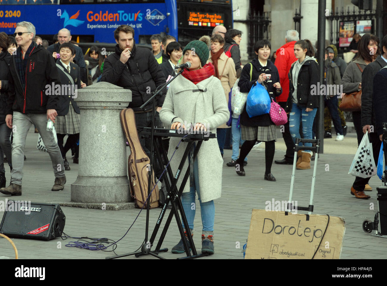 London, UK, 16/02/2017, Doroteja,18 year old singer songwriter from ...