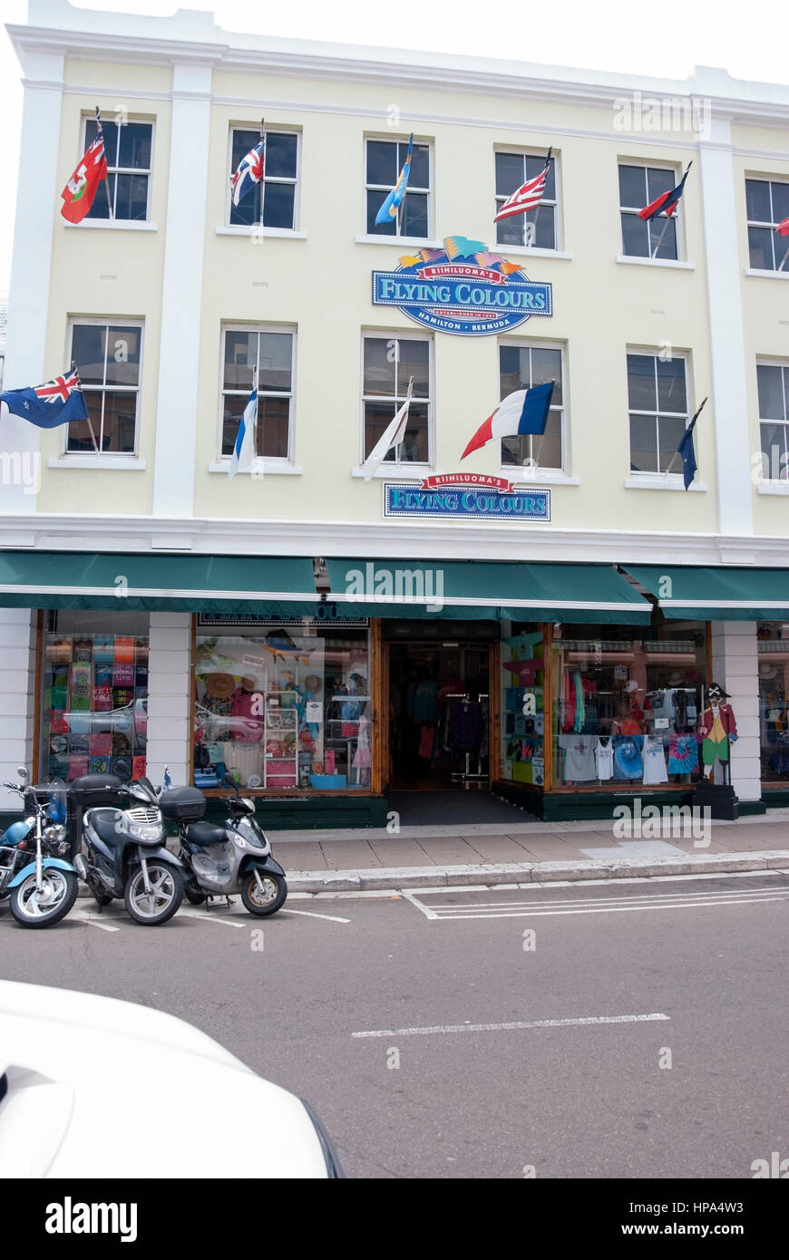 Flying Colours Department Store Queen Street Hamilton Bermuda exterior ...