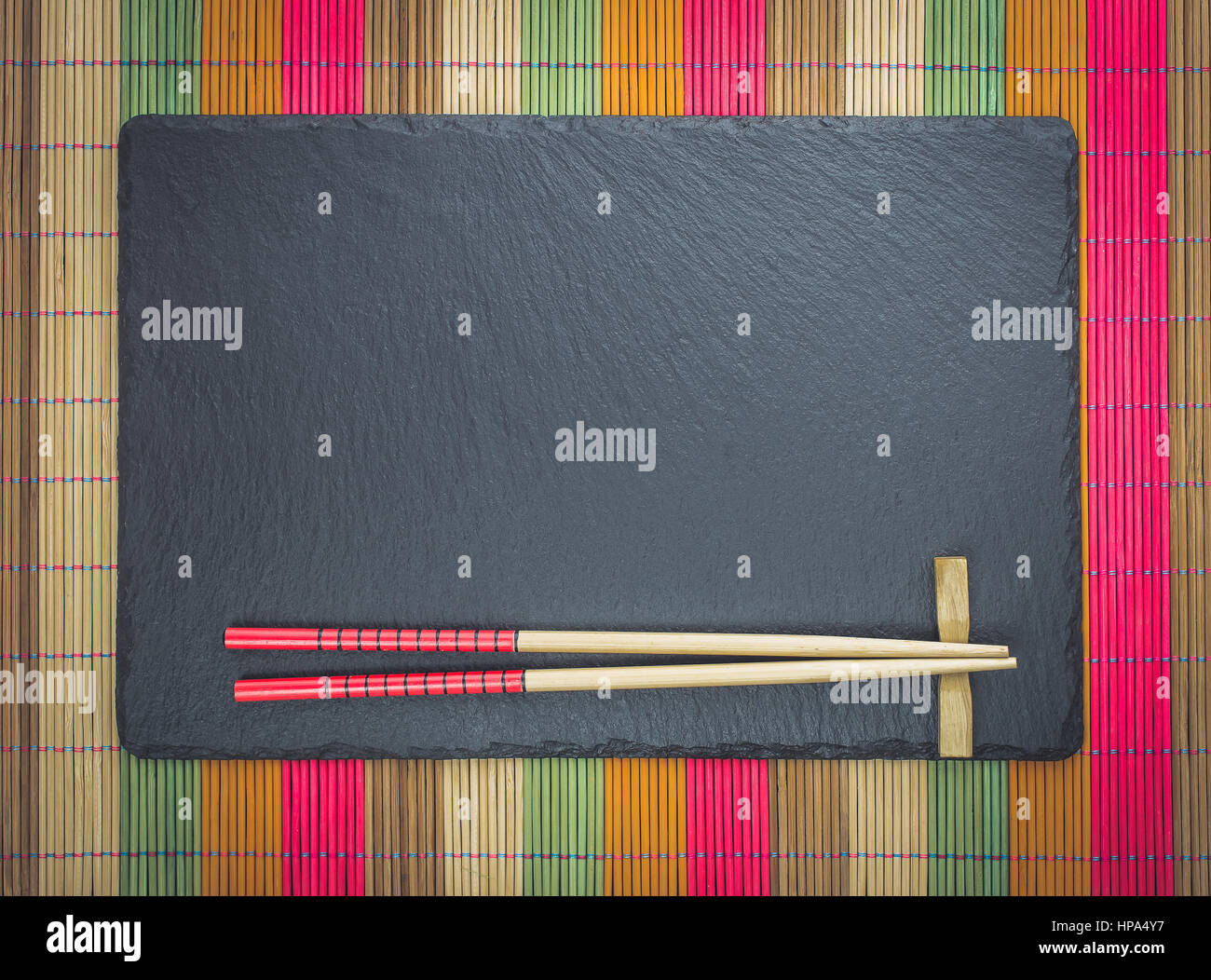Chopsticks japanese table hi-res stock photography and images - Alamy
