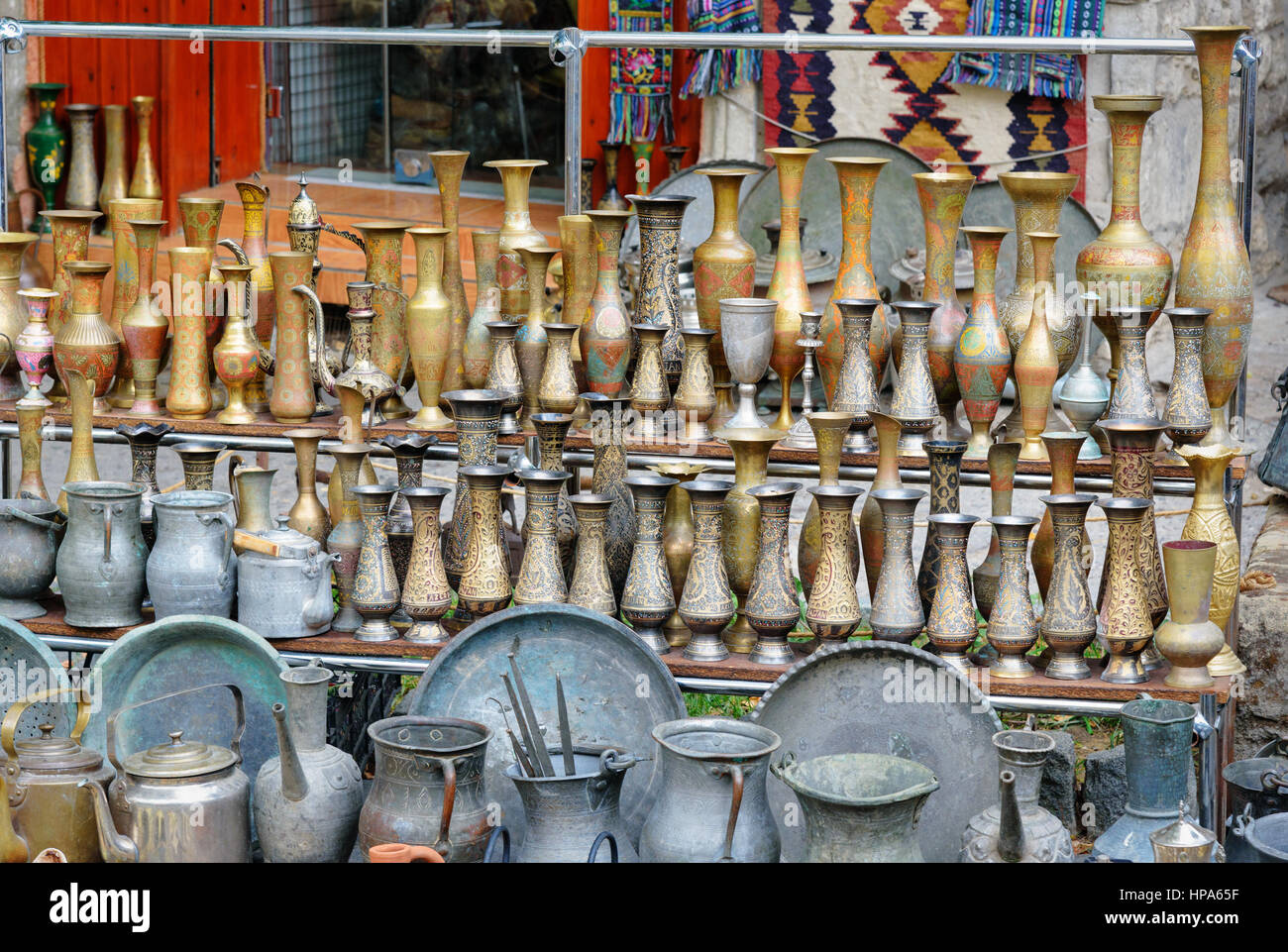 Baku bazaar market azerbaijan hi-res stock photography and images - Alamy