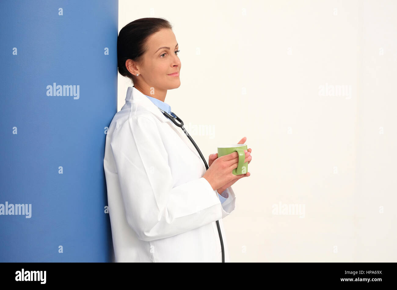 female doctor in medical centre Stock Photo - Alamy