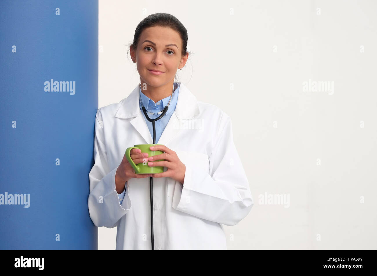 female doctor in medical centre Stock Photo - Alamy