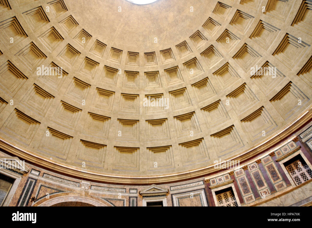 Pantheon building commissioned marcus agrippa hi-res stock photography ...
