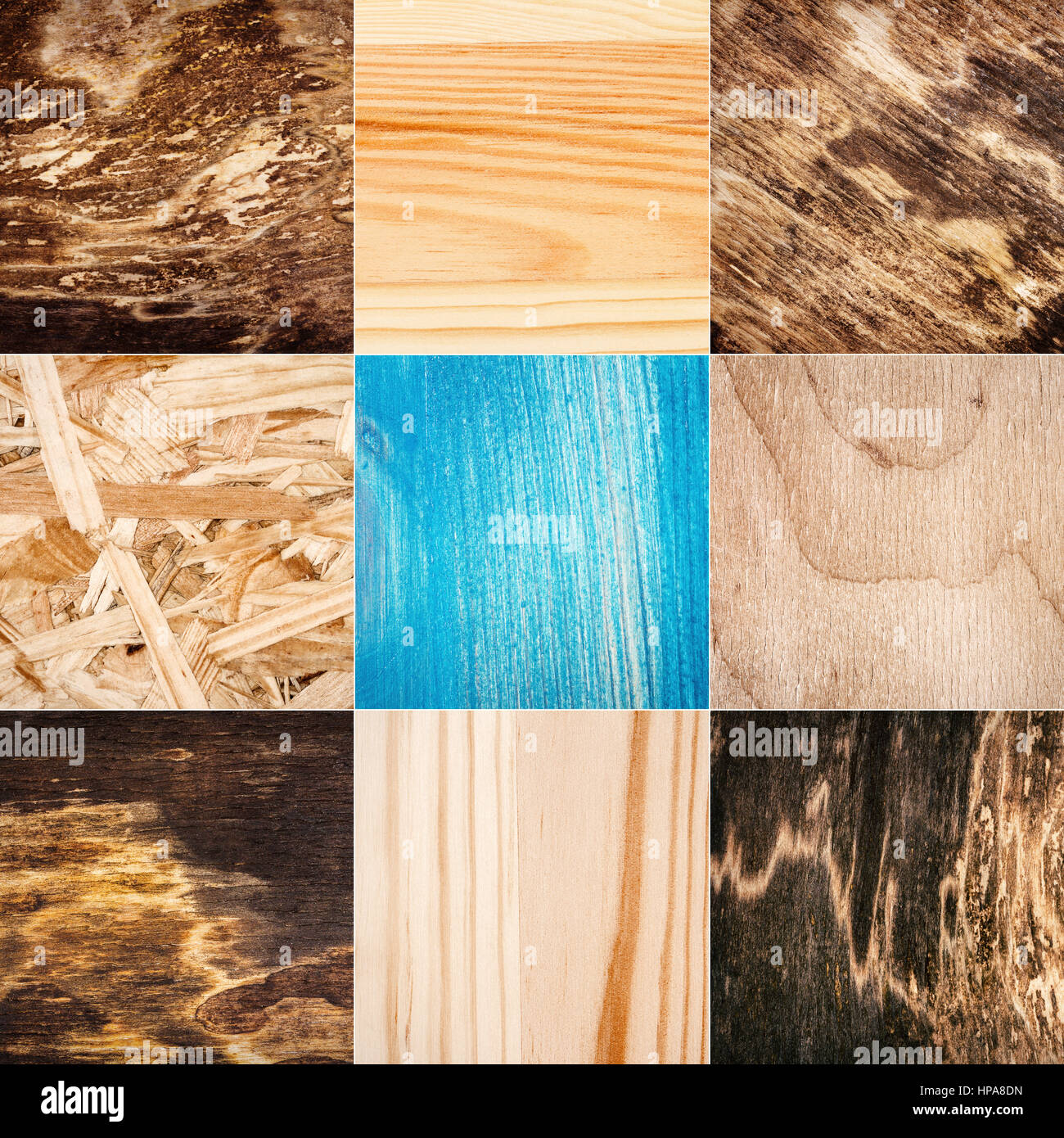 Big size collection of various wood textures Stock Photo - Alamy