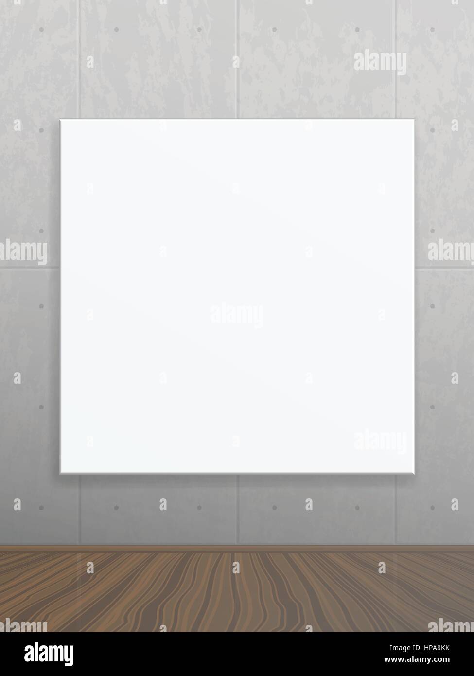 Mock up photo canvas Stock Vector Images - Alamy
