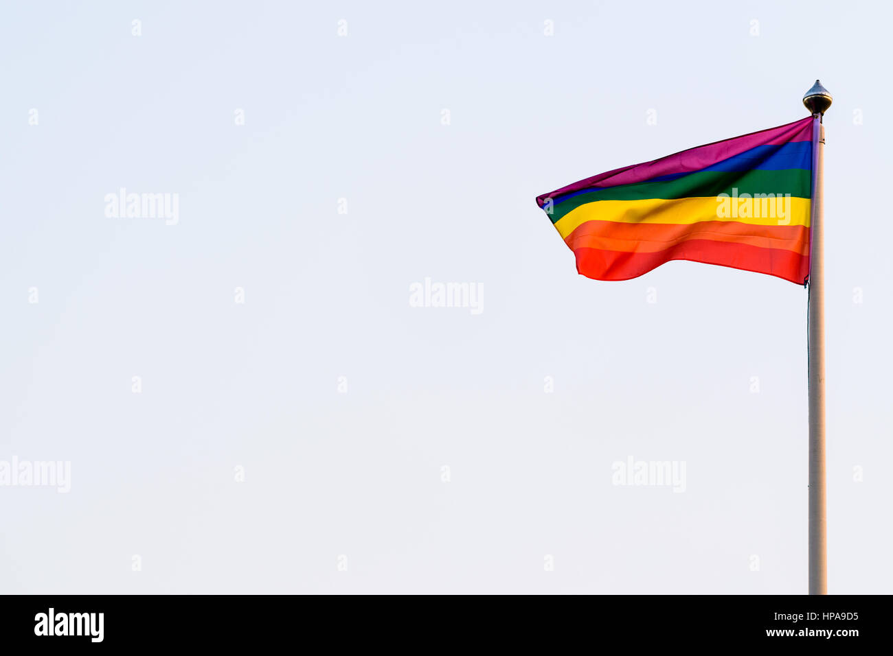 Flag at Christ Church university, Canterbury, England Stock Photo - Alamy