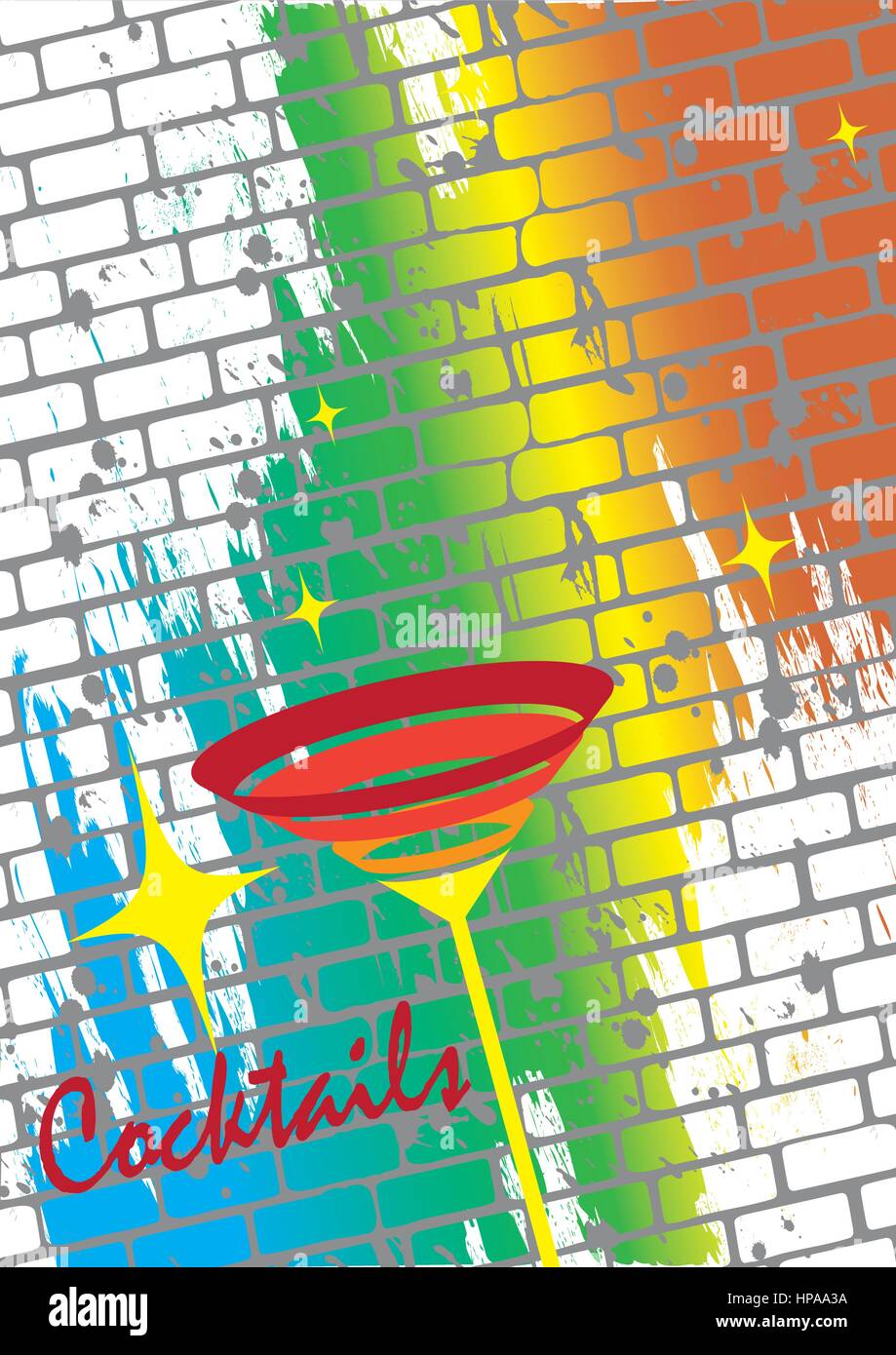 Vertical background white cherry Stock Vector Images - Alamy