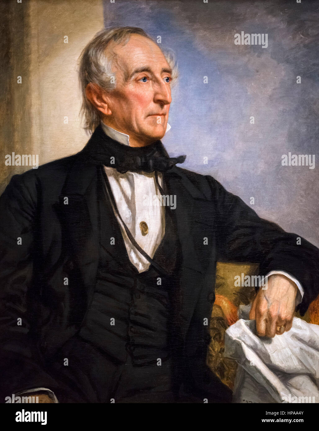 John Tyler (1790-1862) Portrait of the 10th US President by George ...
