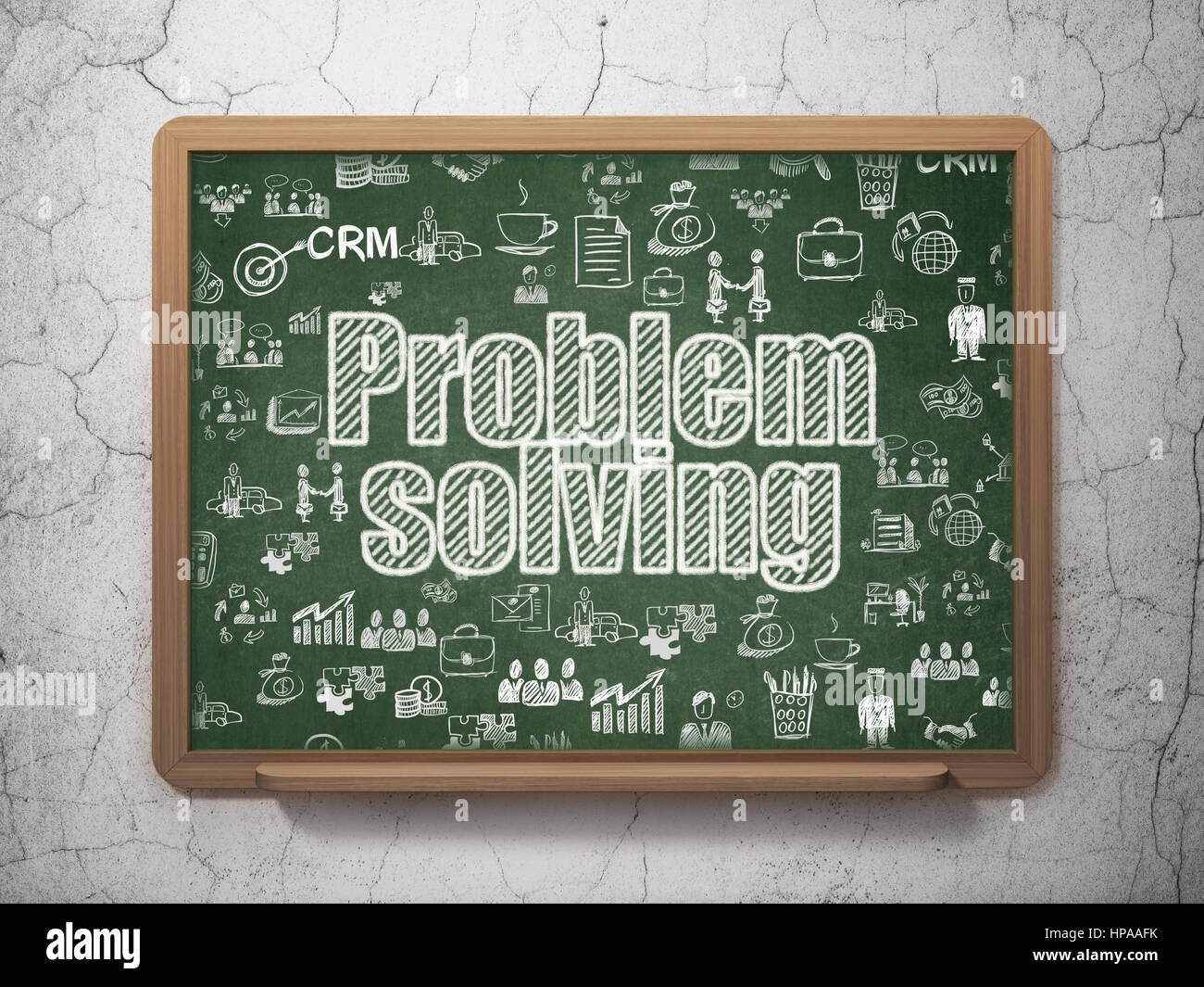 Problem solving concept doodle icons hi-res stock photography and ...