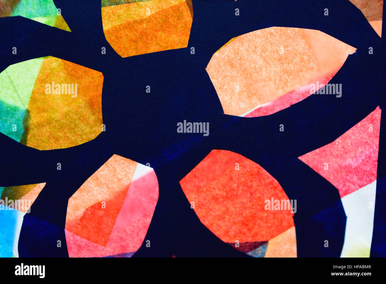 Child tissue paper flower hi-res stock photography and images - Alamy