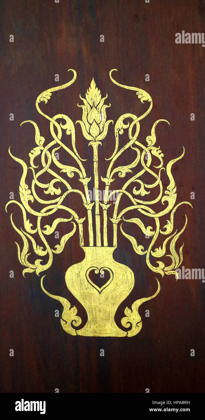 Photo beautiful gold pattern Stock Photo - Alamy