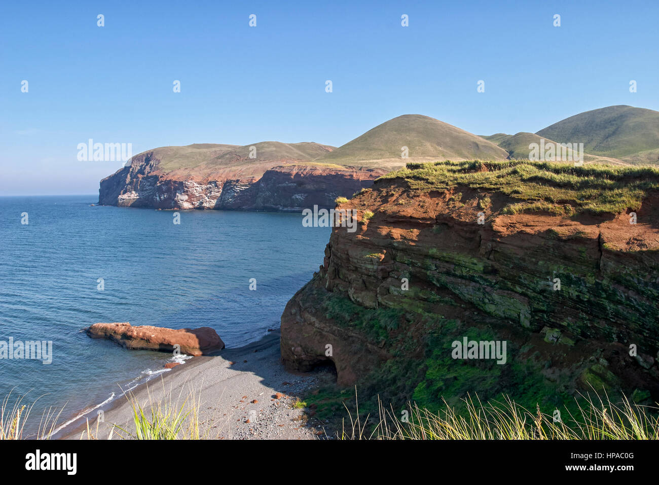Cap Rouge, Cap aux Meules, Magdalen Islands (Iles de la Madeleine ...