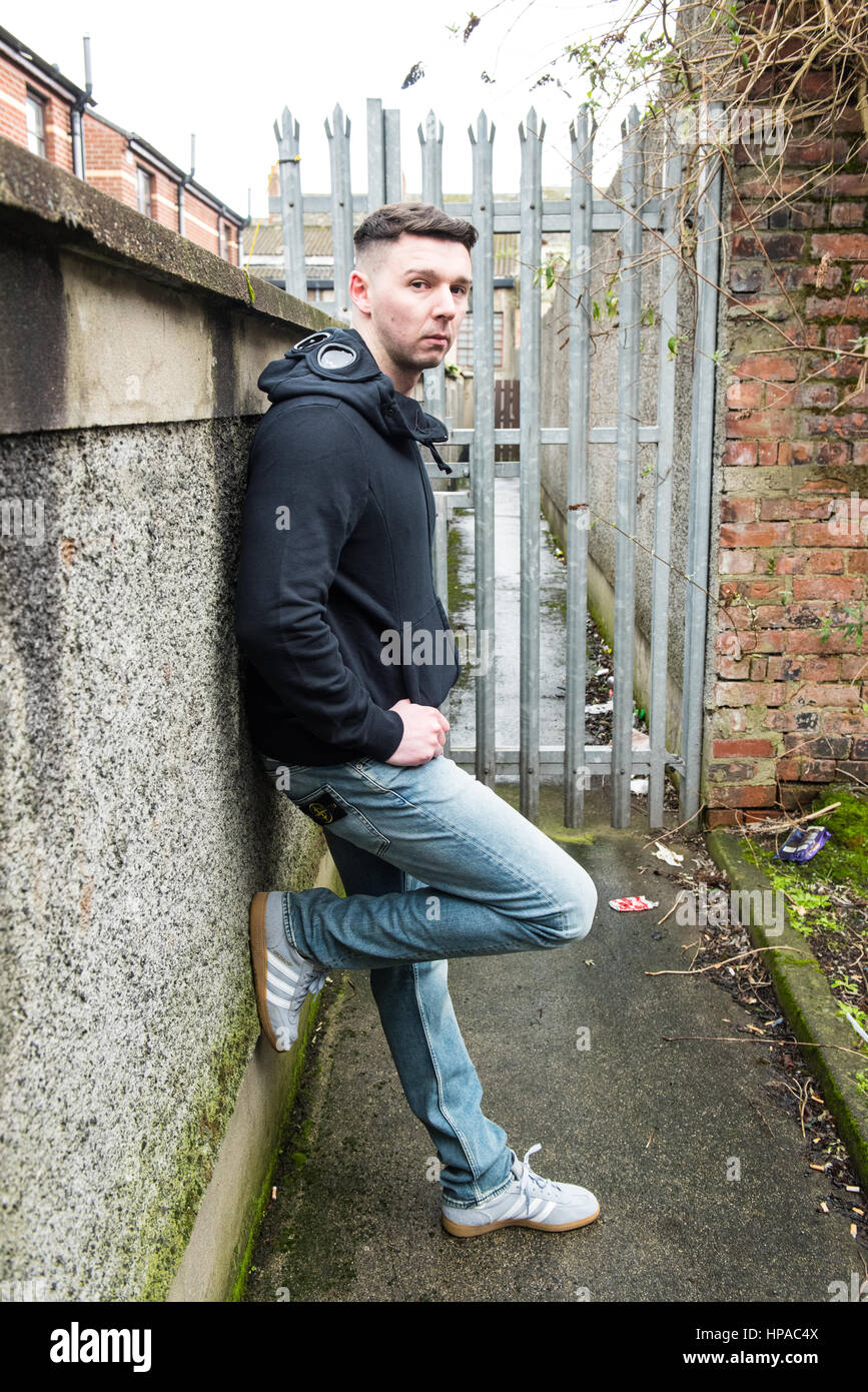 Hooligan clothing fashion Stock Photo - Alamy