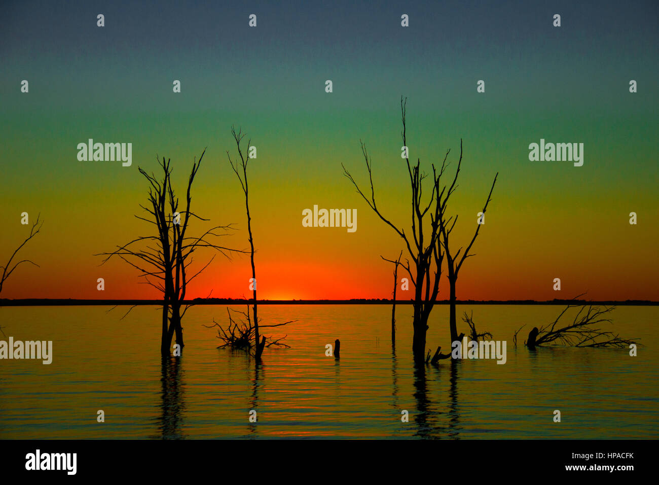 Submerged City of Epecuen Stock Photo - Alamy